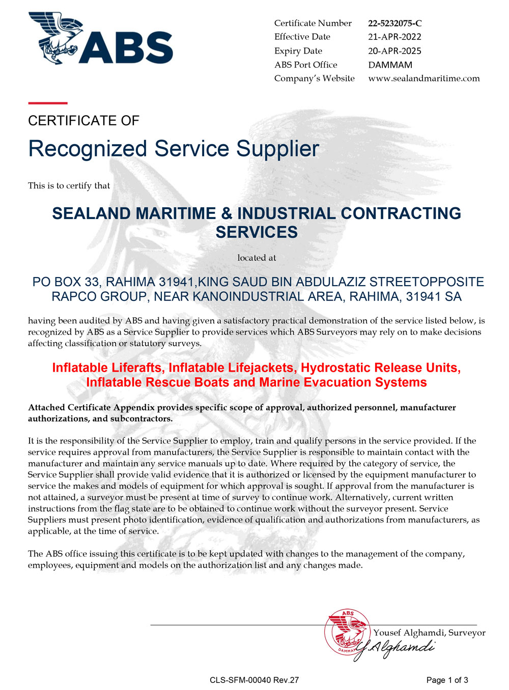 Sealand Maritime Group